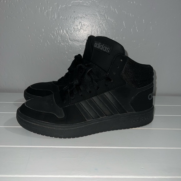 adidas | Shoes | Adidas Hoops 2 Mid Shoes Core Black | Poshmark